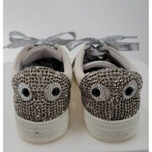 LOLA CRUZ | Shoes | Anthropologie Lola Cruz Womens Eyes Leather Sneakers | Poshmark